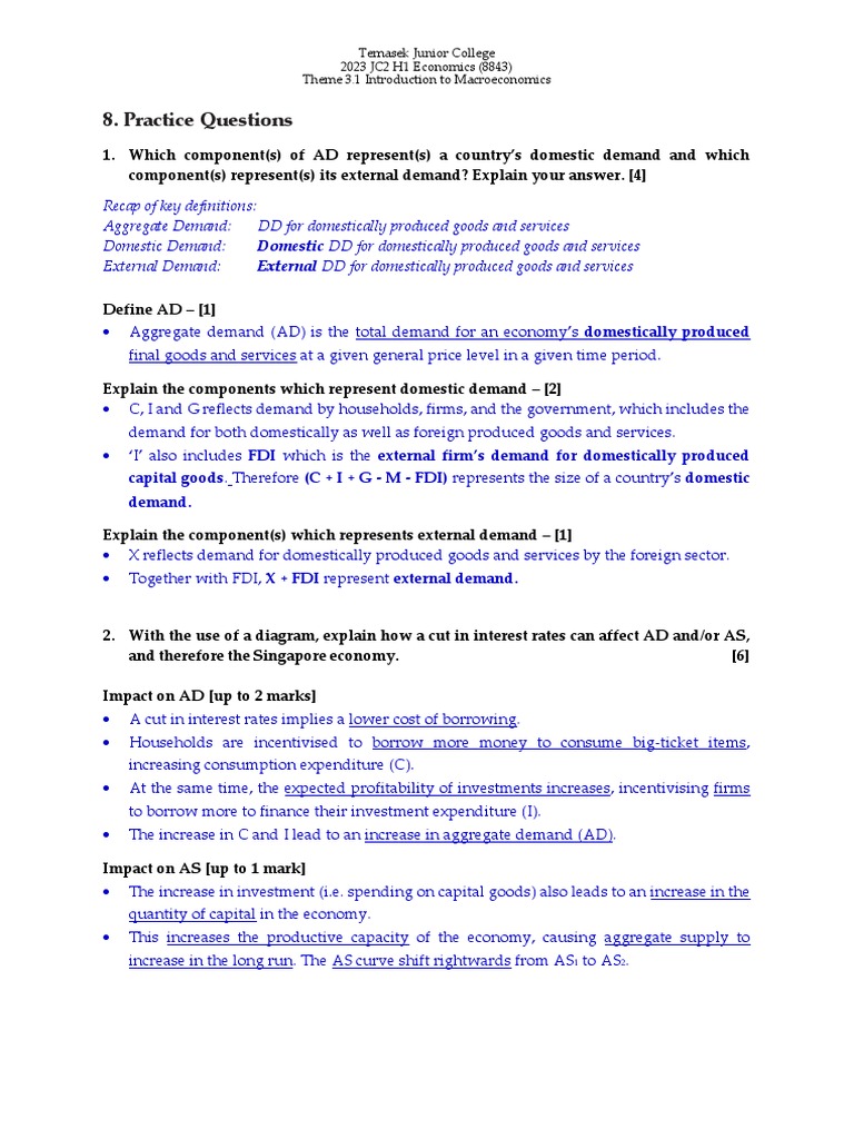 2023_JC2_H1_ADAS_Suggested Answers | PDF | Fiscal Multiplier ...