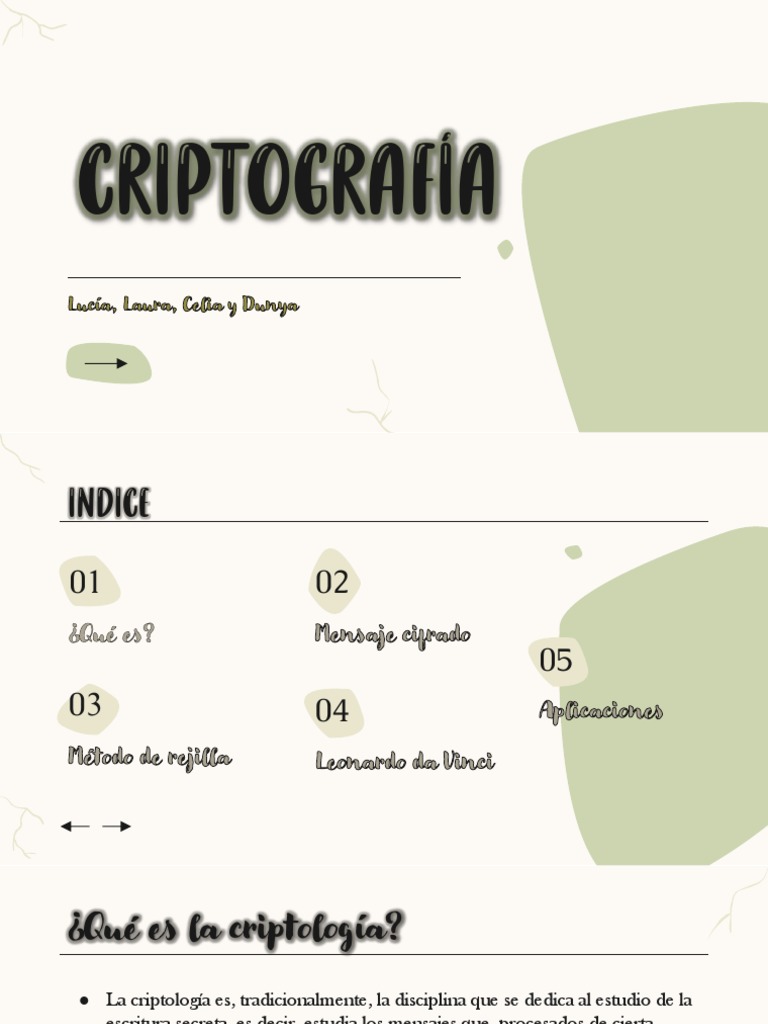Criptografía | PDF | Criptoanálisis | Criptografía