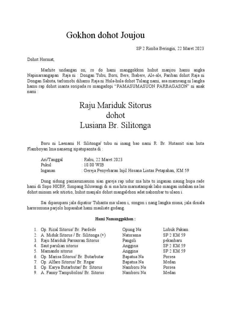 Gokhon Dohot Joujou | PDF