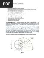 Internal Gear Calculation Formulas | PDF | Helix | Gear