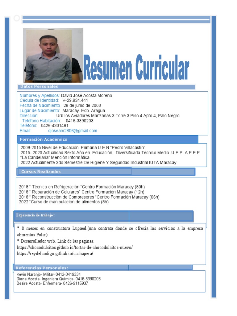 Curriculum | PDF | Crecimiento personal y profesional | Ciencias sociales