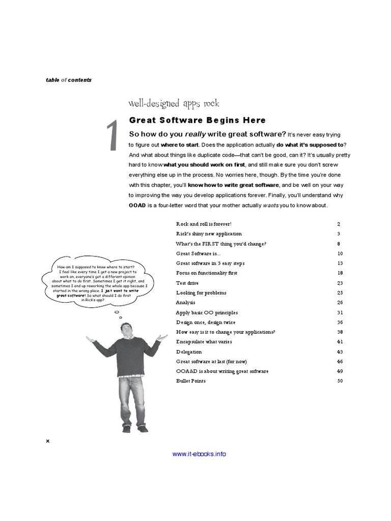 Head First Object Oriented Analysis And Design 1 1 Pdf Systems Engineering Computer