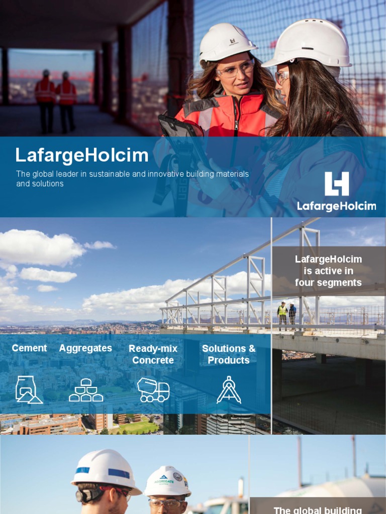 Lafargeholcim: The Global Leader in Sustainable and Innovative Building ...