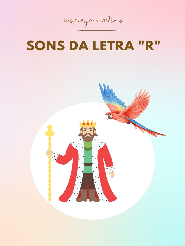 Sons Da Letra "R": @sirley - Andrelino | PDF | Alfabetização | Som