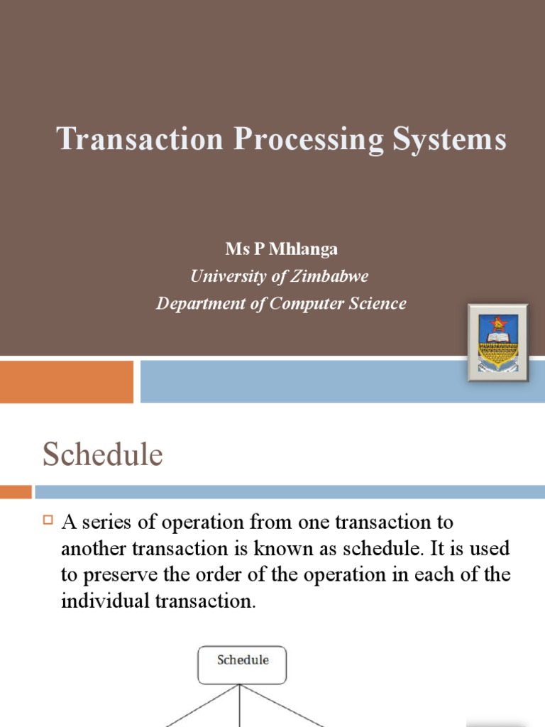 Transaction Processing Notes Pdf Database Transaction Data Management