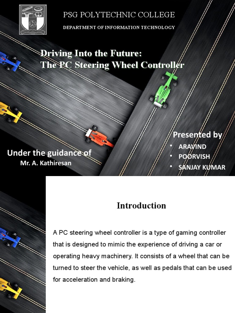 PC Steering Wheel Diy | PDF | Simulation | Electronic Circuits
