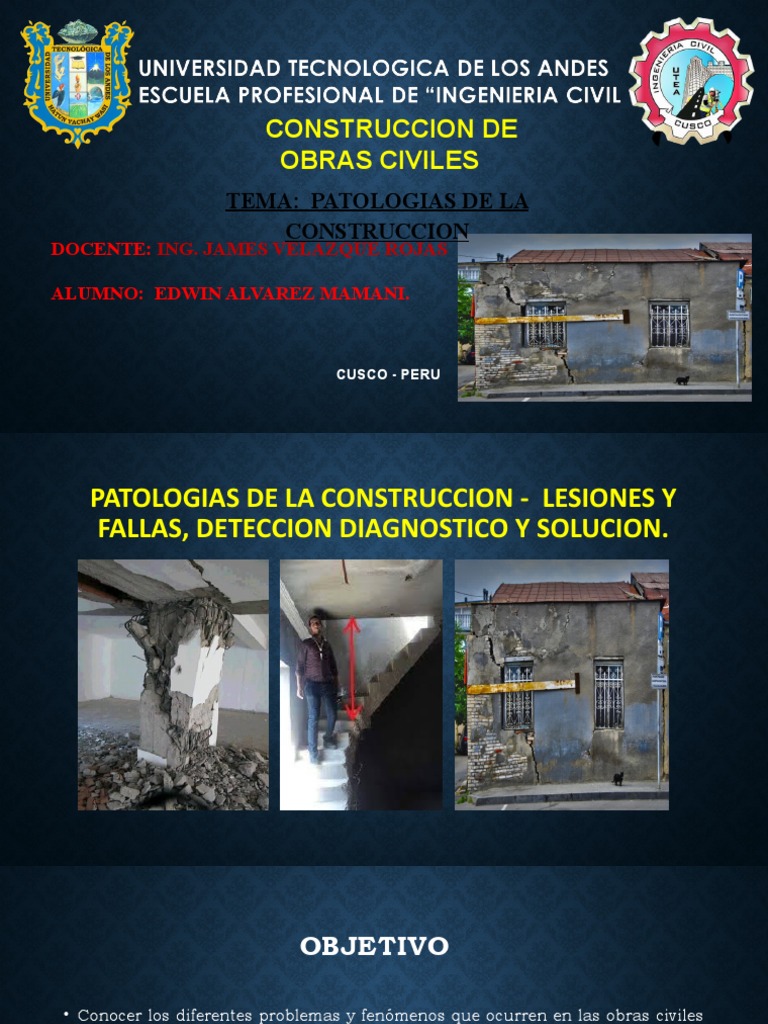 Patologías en Construcción: Diagnóstico y Solución | PDF | Hormigón | Medición