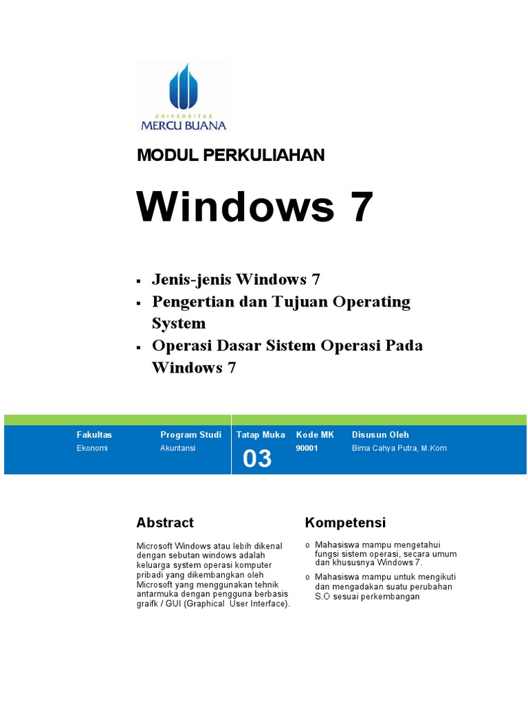 Modul Aplikom 3 D | PDF