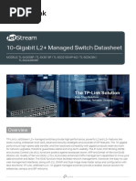 TL SG3428 | PDF | I Pv6 | Computer Network