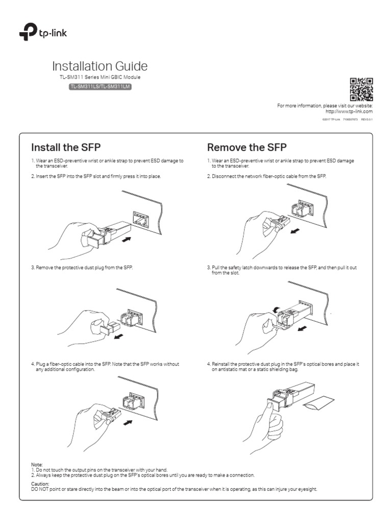 Tl-sm311ls&Lm (Un) v3 Ig | Download Free PDF | Optical Fiber ...