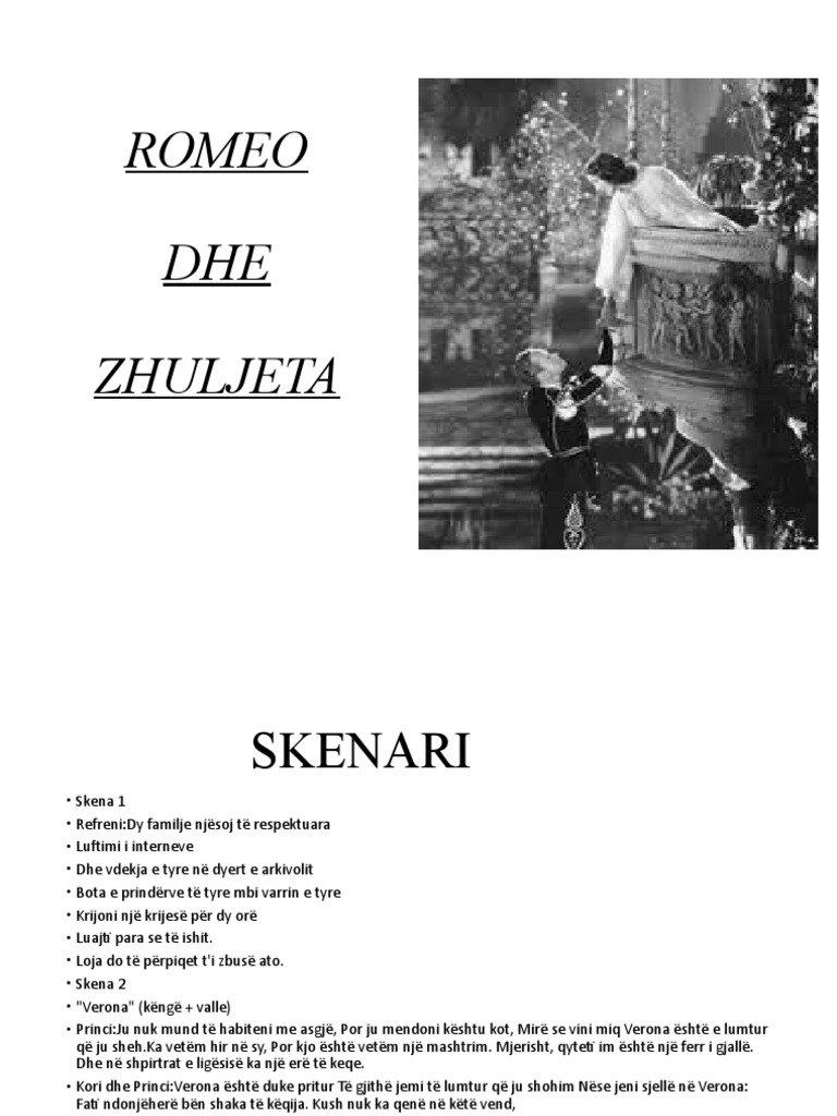 Romeo DHE Zhuljeta | PDF