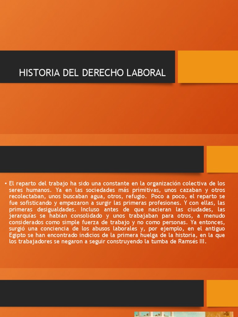 Historia Del Derecho Laboral | PDF | Guatemala | Economias