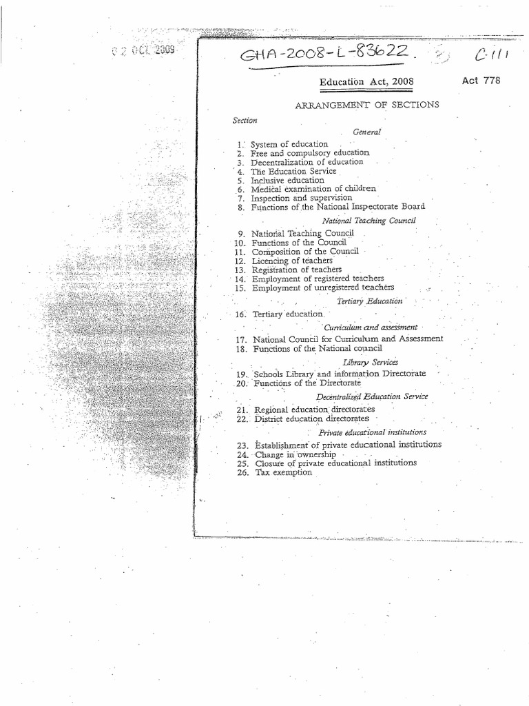 Education-Act-778 | PDF