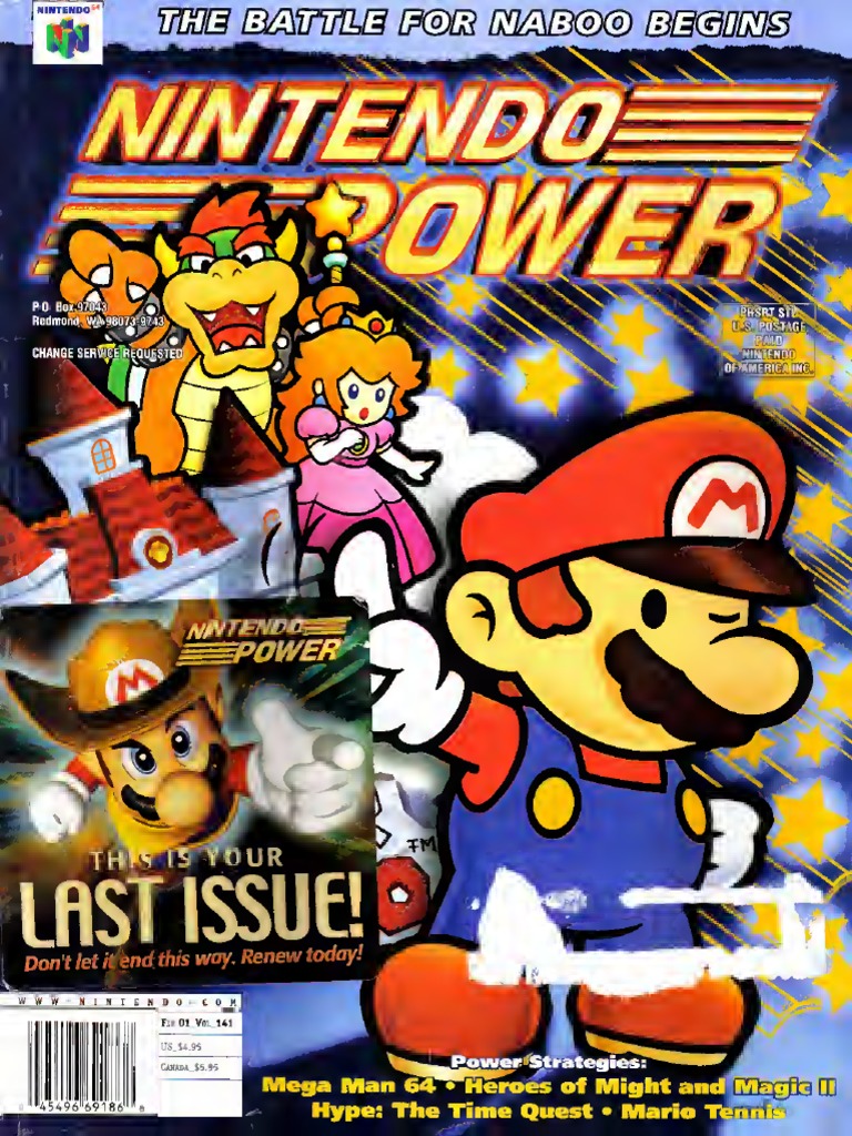 Nintendo Power Issue 141 (February 2001) | PDF | Gaming | Nintendo