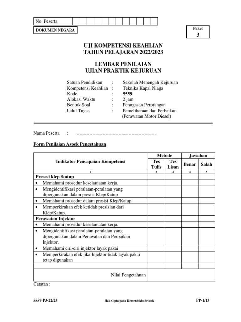 5559-P3-PPsp-Teknika Kapal Niaga-K13rev | PDF