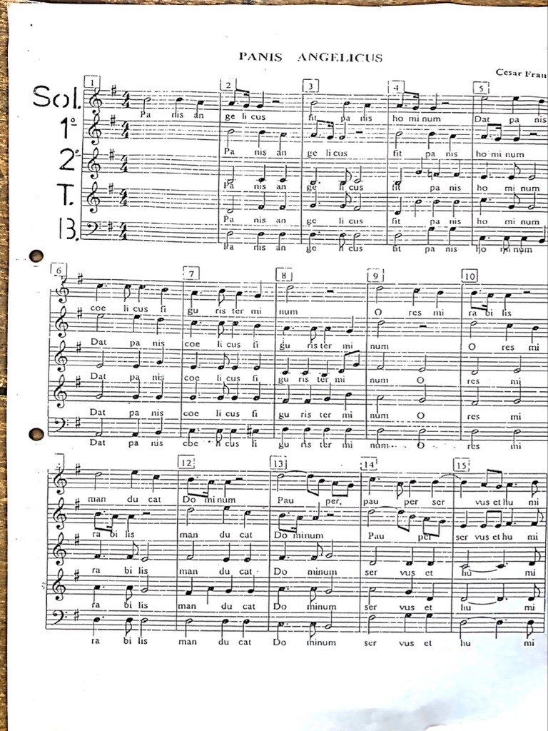 Panis Angelicus | PDF