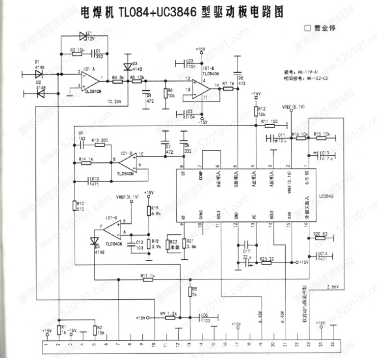 TL084 Uc3846 | PDF