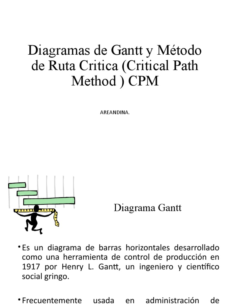 Diagramas de Gantt y Método de Ruta Critica. 2018. | PDF | Gestión de proyectos