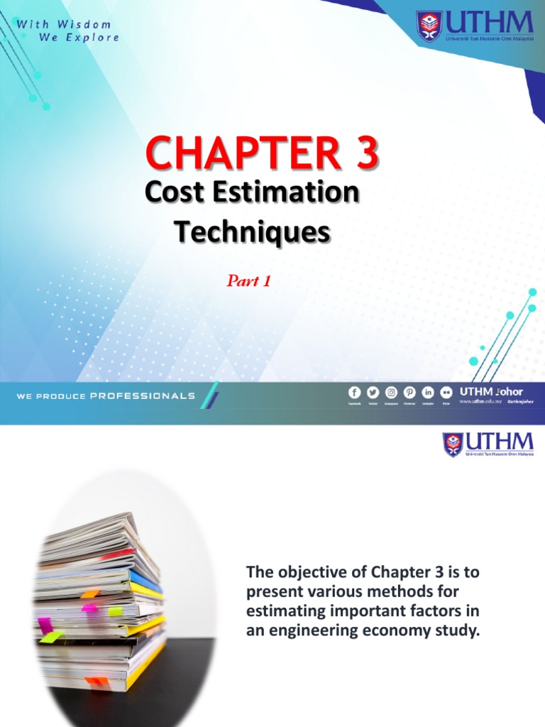 Cost Estimation Techniques: William G. Sullivan, Elin M. Wicks, and C. Patrick Koelling | PDF ...