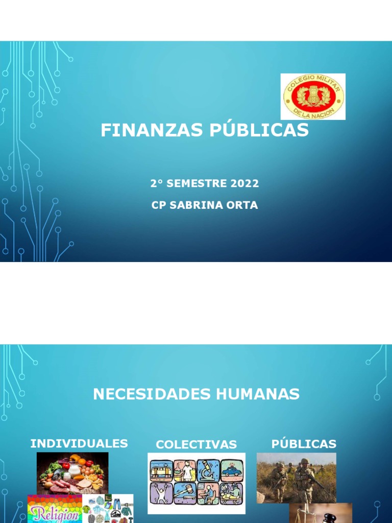 1 - FINANZAS PUBLICAS-1er Unidad Completo | PDF | Presupuesto | Impuestos