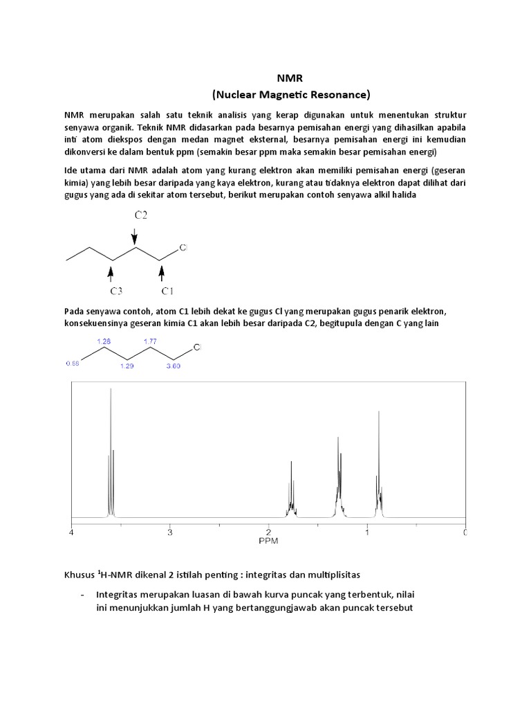NMR (Nuclear Magnetic Resonance) | PDF