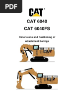 Caterpillar 6030 Technical Specs | PDF | Horsepower | Engines
