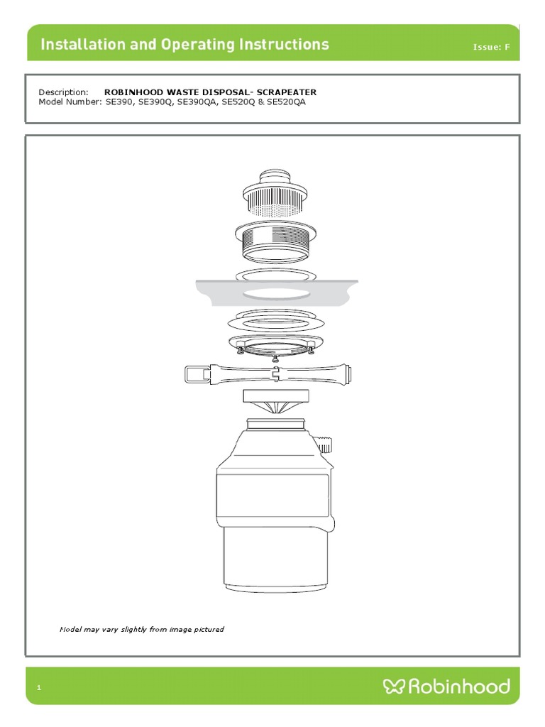 Scrapeater Installation Operating Instructions Issue F | PDF | Plumbing ...