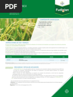 CYNOFF 40 WP Ficha Tecnica | PDF | Agua | Especialidades Medicas