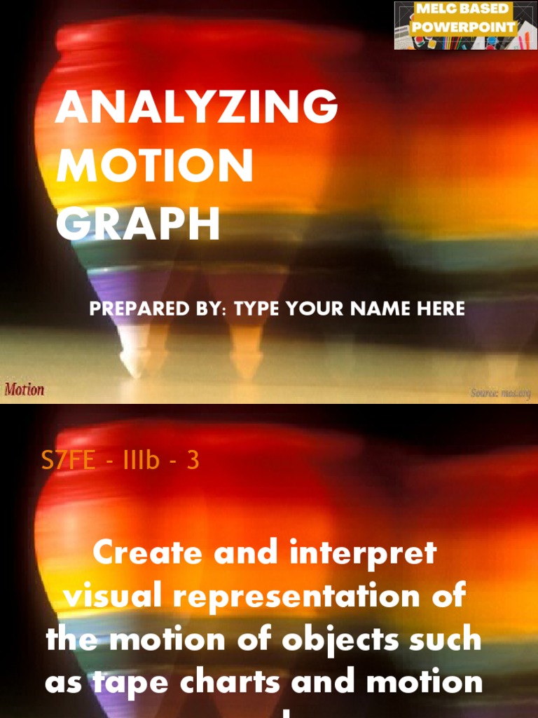 G7 Science Q3 - Week 3 - Analyzing Motion Graph | PDF | Slope ...