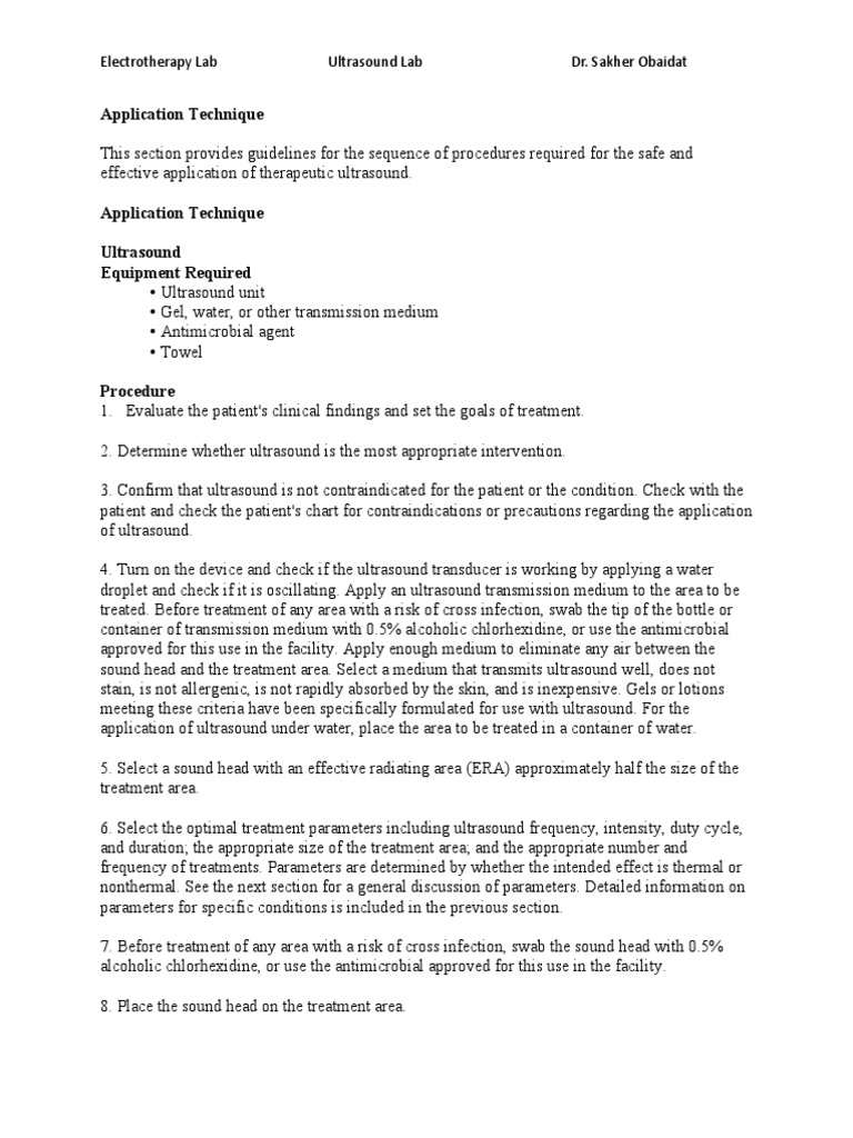 Ultrasound Lab | PDF | Shoulder | Ultrasound