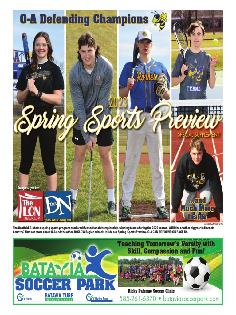 2023 Spring Sports Preview Guide | PDF | Sports | Athletic Sports