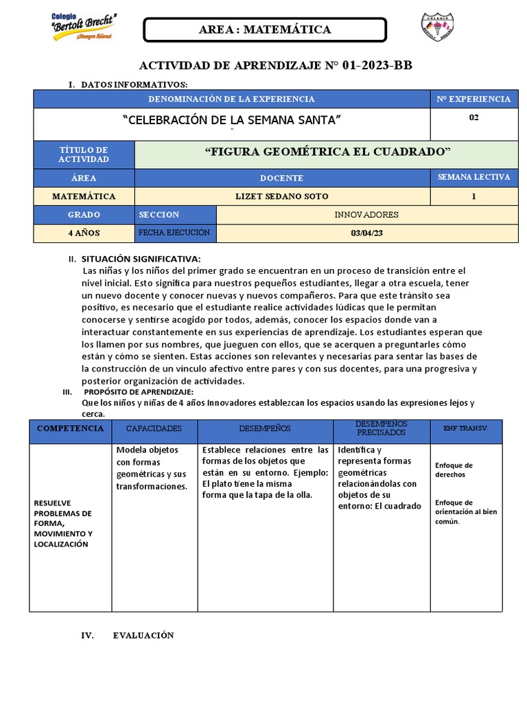 Identificación de Figuras Ovaladas | PDF | Evaluación | Aprendizaje