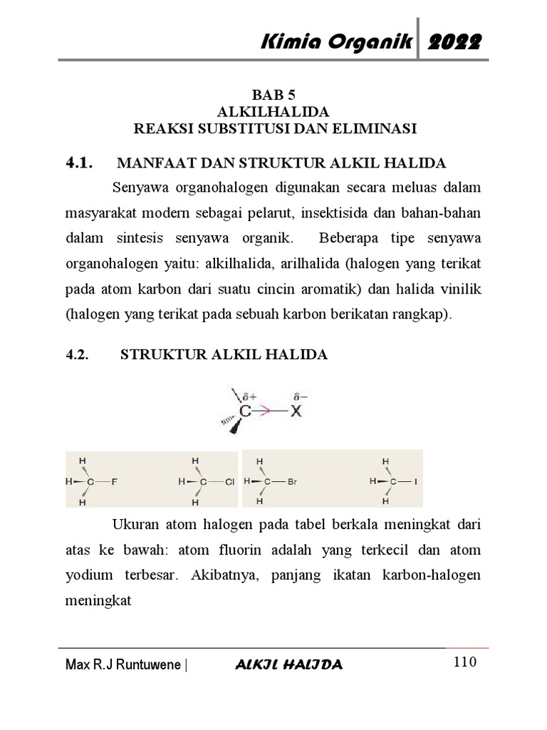 materi alkil halida | PDF