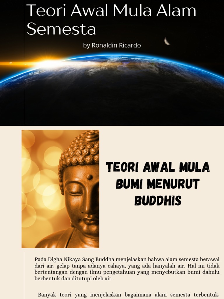 Teori Awal Mula Alam Semesta | PDF