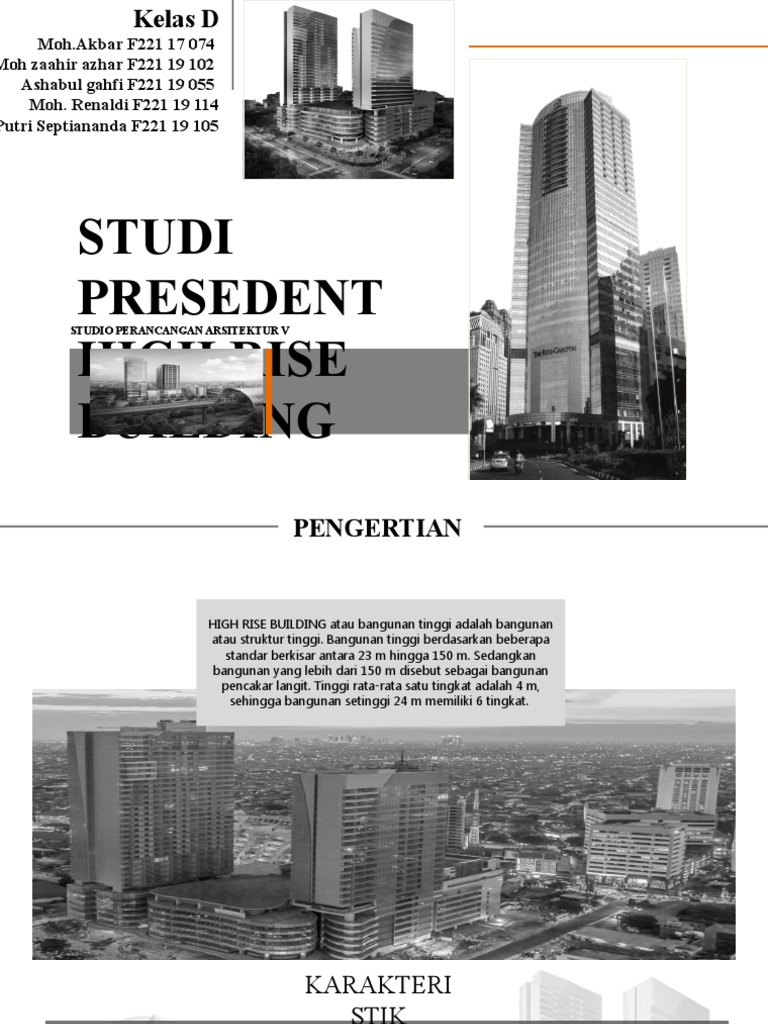 Studi Kasus Bangunan High Rise | PDF