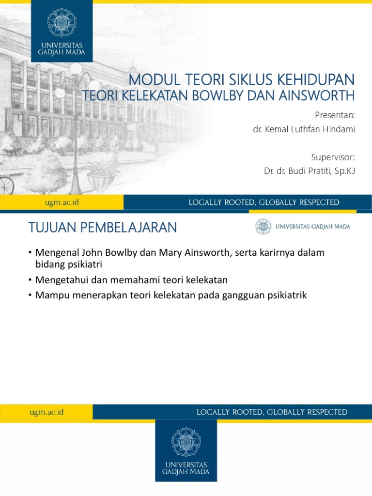 Modul Teori Siklus Kehidupan: Teori Kelekatan Bowlby Dan Ainsworth | PDF