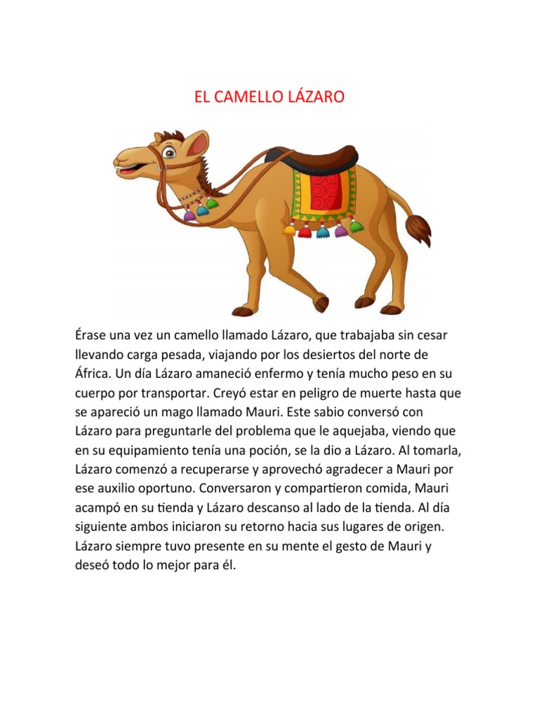 El Camello Lázaro | PDF