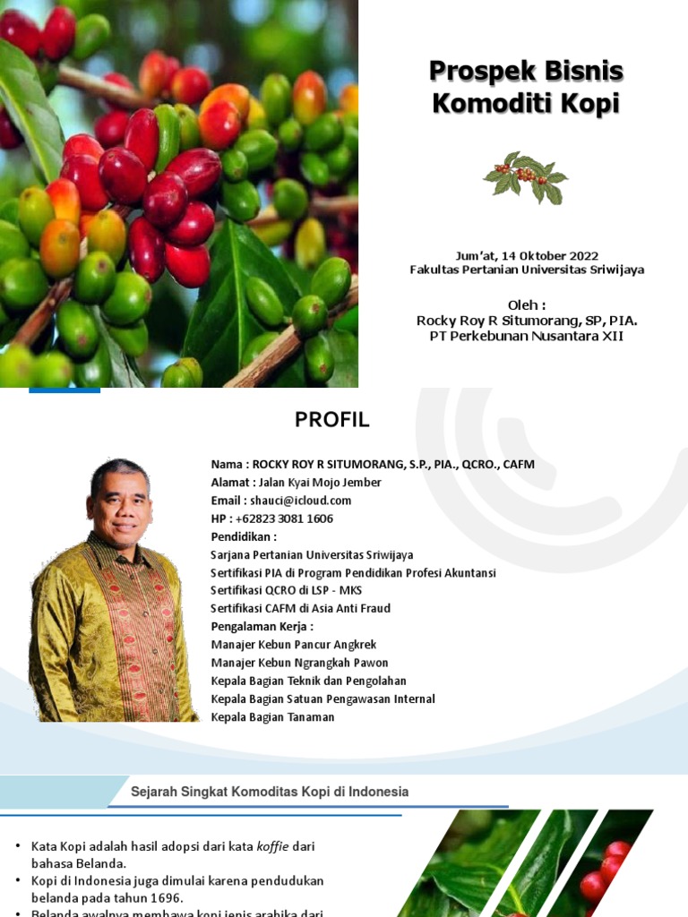 Prospek Bisnis Budidaya Kopi Rev | PDF