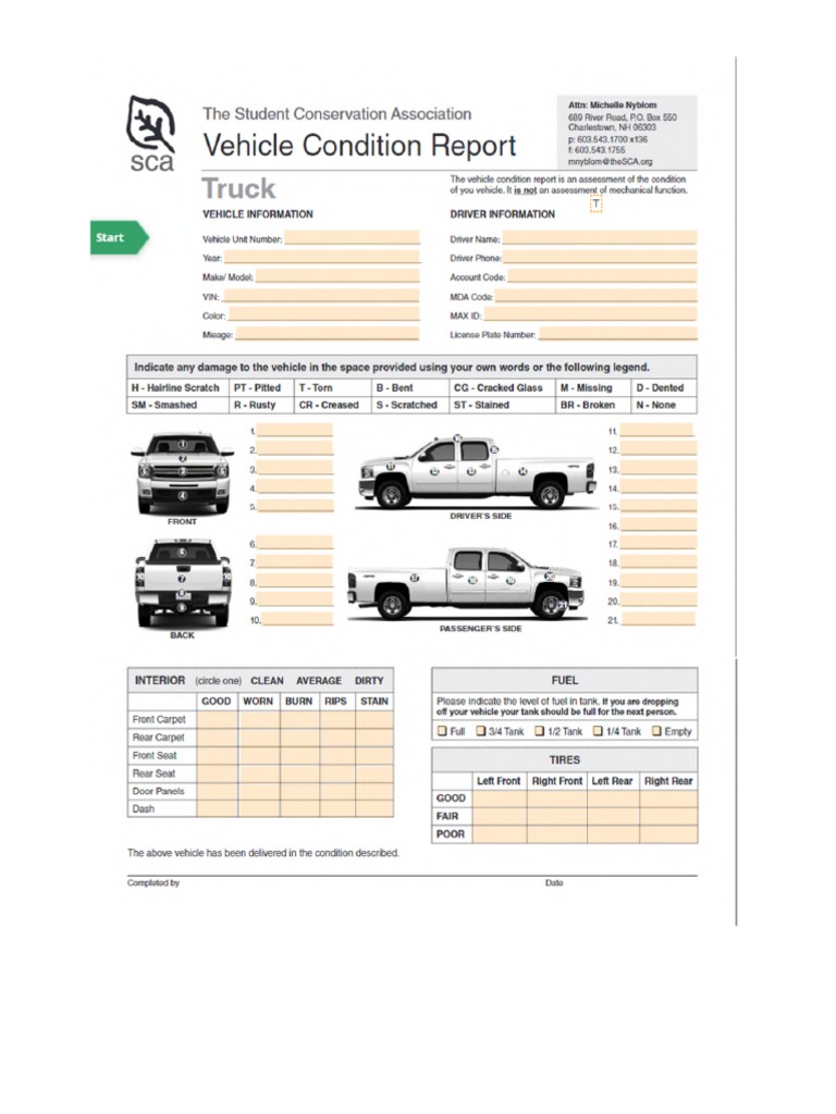 Vehicle-Inspection-Form 8 | PDF