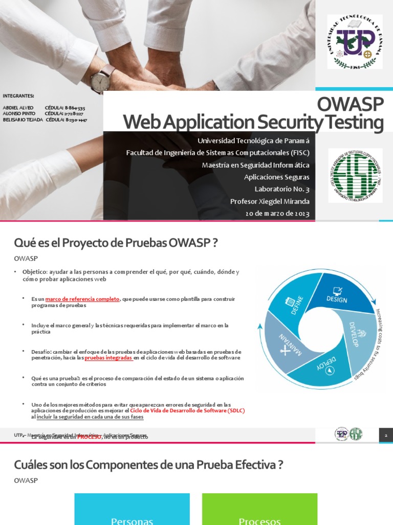 Lab 3 Owasp Testing Pdf Transport Layer Security Criptografía