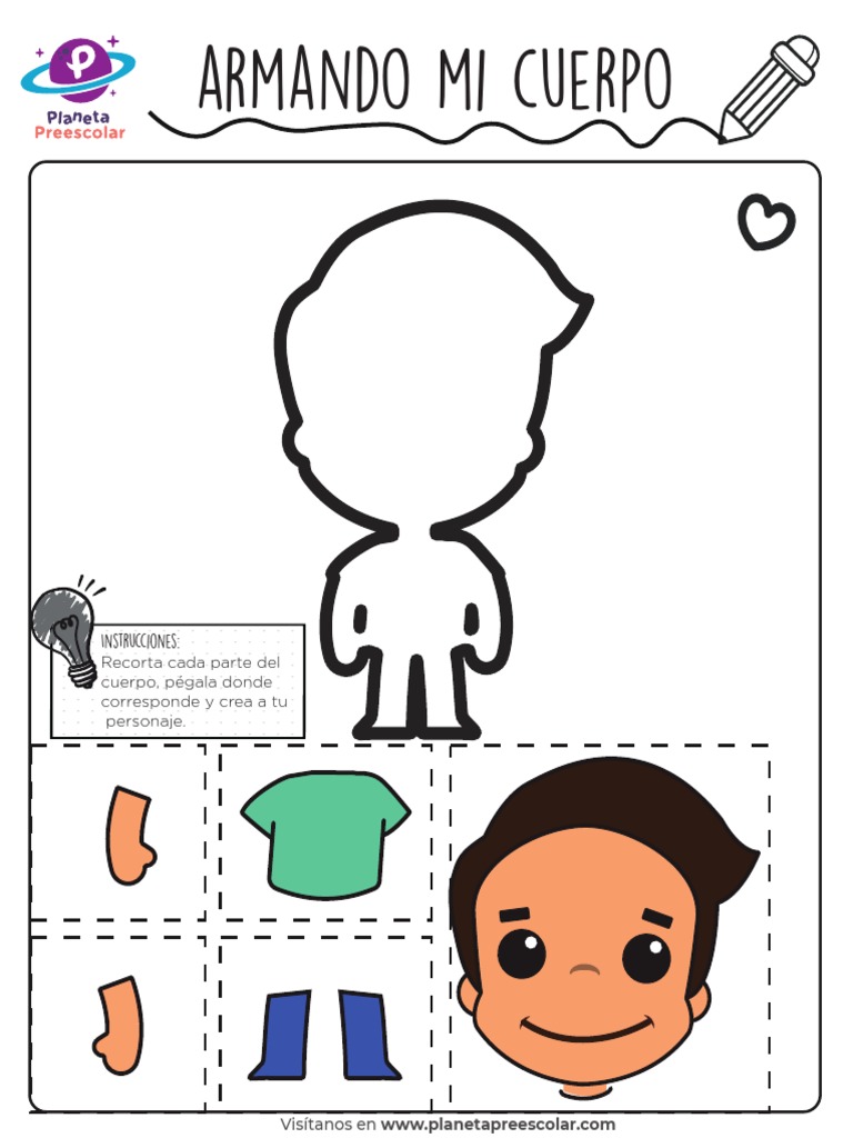 Armando Mi Cuerpo: Instrucciones | PDF