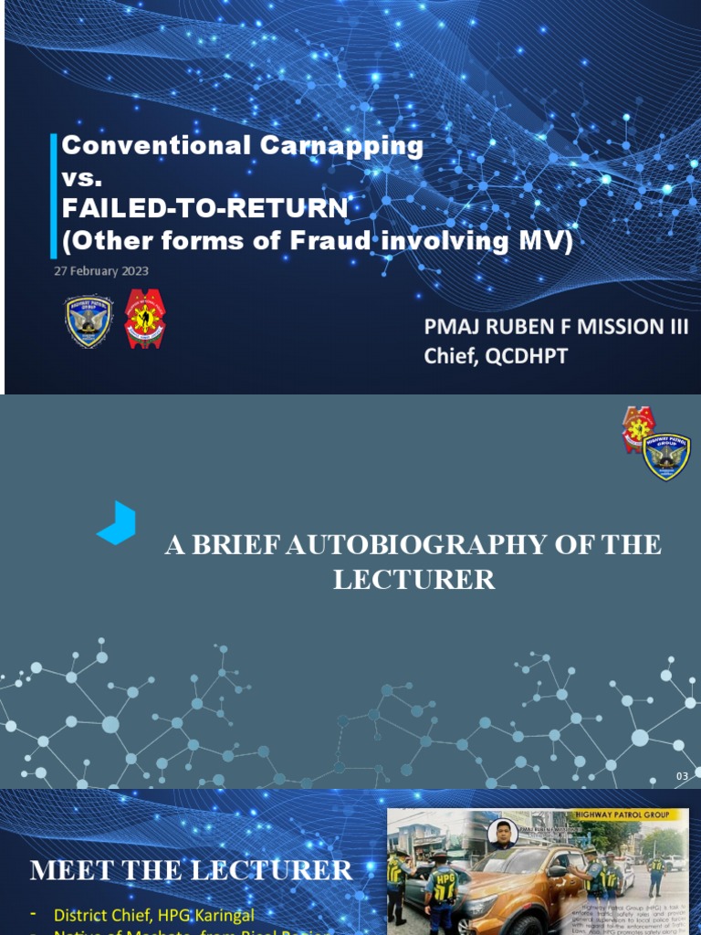 Coventional Carnapping Vs Technical Carnapping Presentation - 02262023 ...