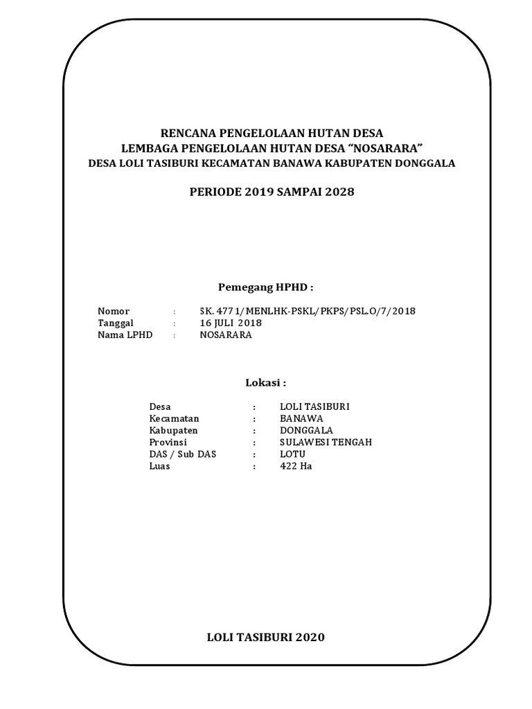 RPHD LPHD Nosarara | PDF