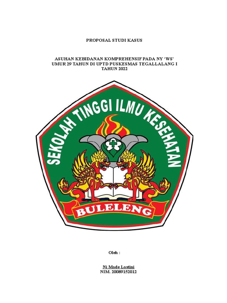 Proposal Studi Kasus | PDF