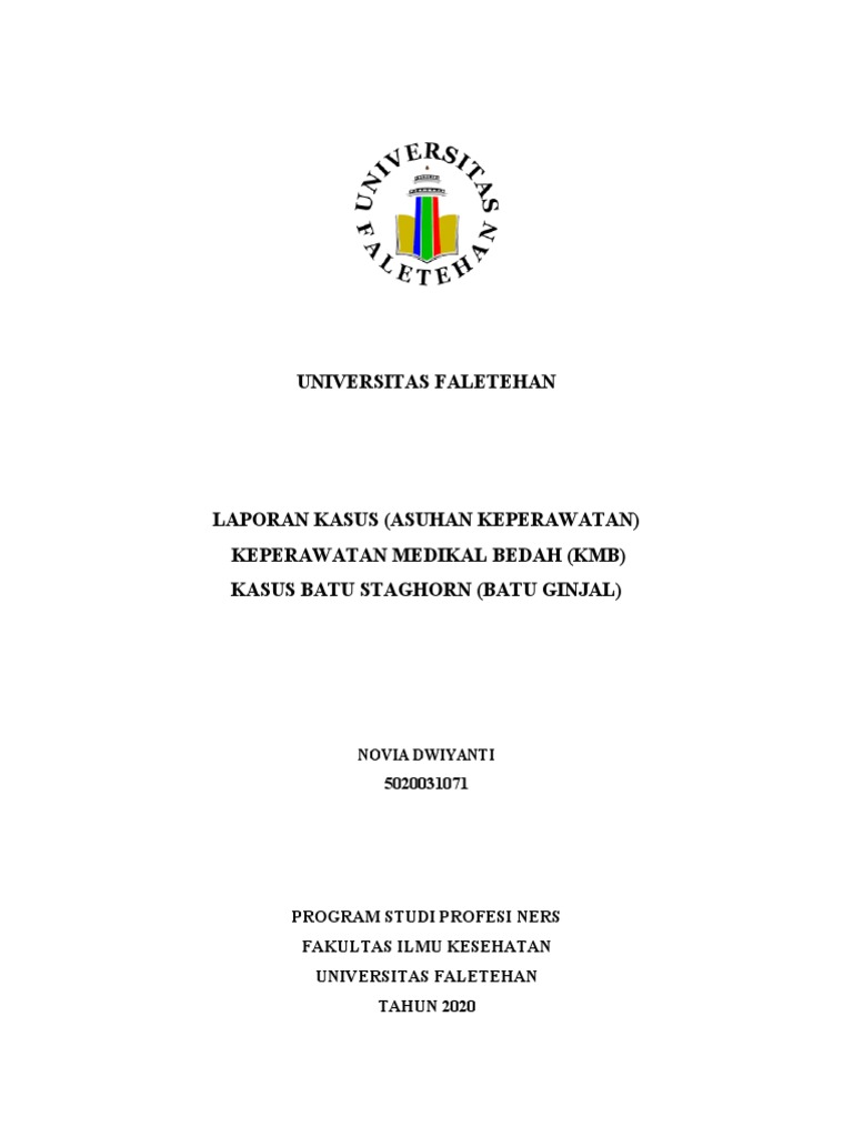 LK Batu Staghorn Novia | PDF | Kesehatan Holistik