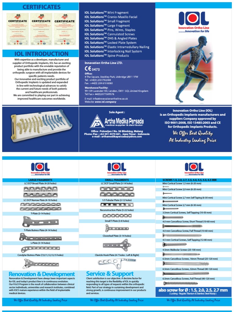 Brosur Iol Lipat Tiga Front 002 | PDF | Screw | Musculoskeletal System