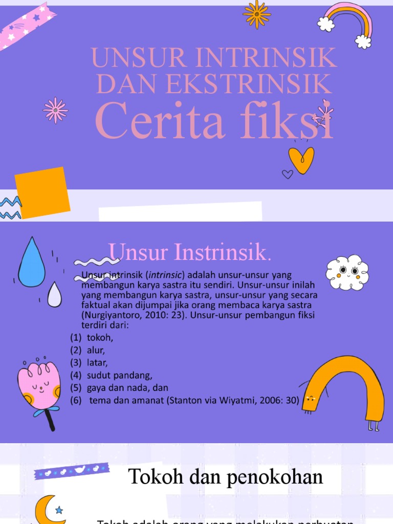 Unsur Instrinsik Dan Ekstrinsik | PDF