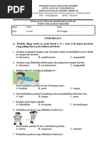 Soal Pjok KLS 2 | PDF