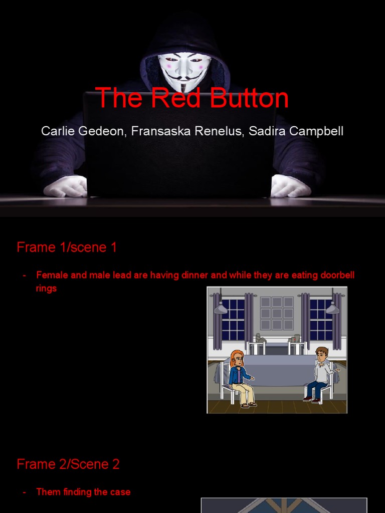 The Red Button Storyboard 1 | PDF