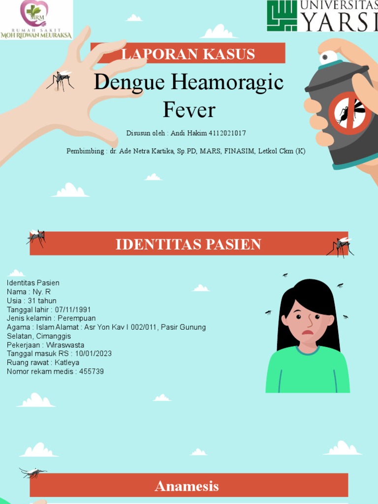 LAPKAS DHF RS RIDWAN ANDI HAKIM (Autosaved) | PDF